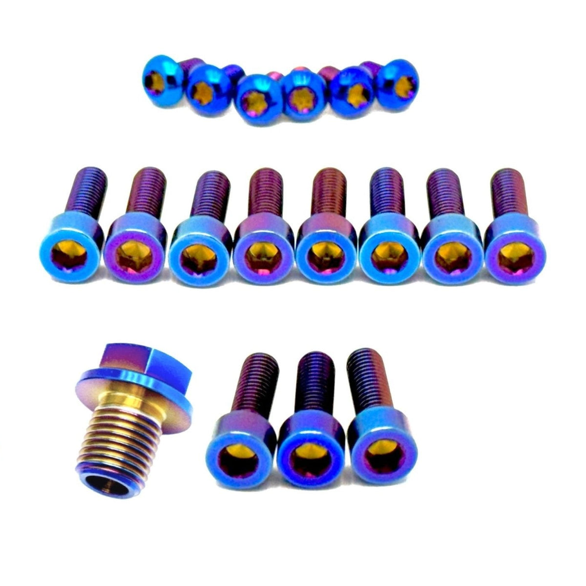 Titanium FastAce Fork Bolt Kits ALX13RC (2.0), AHX12RV (Gravitee), ALX ...